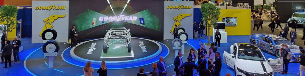 TNO and Goodyear CES 2024: real-time tyre information vehicle safety