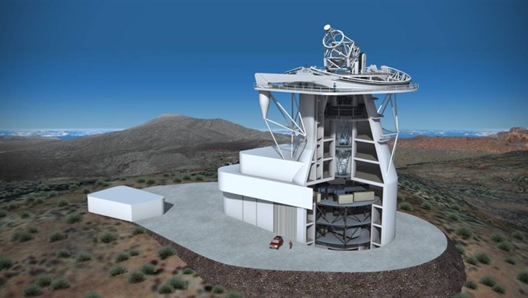 The Gemini North Observatory largest most advanced telescope