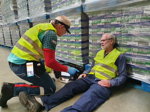 Improved pre-hospital triage because of 5G video and data feed