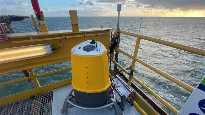 New North Sea monitoring station for offshore wind farm expansion